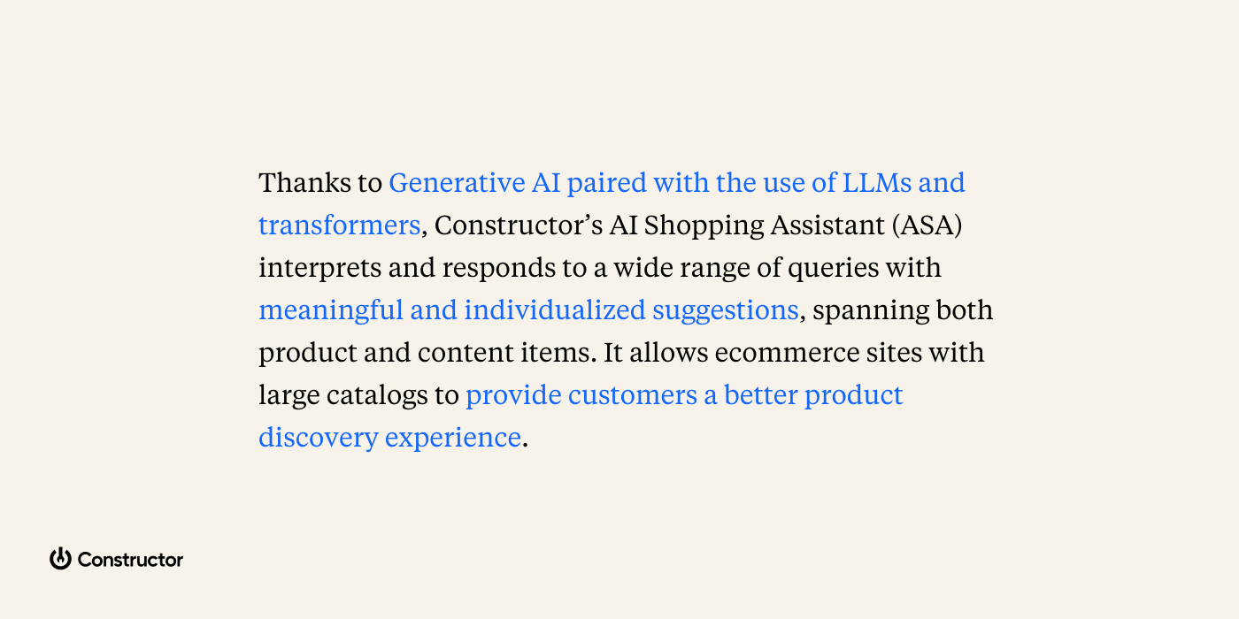Smarter Shopping Journeys: 5 Ways to Use Constructor’s AI Shopping ...