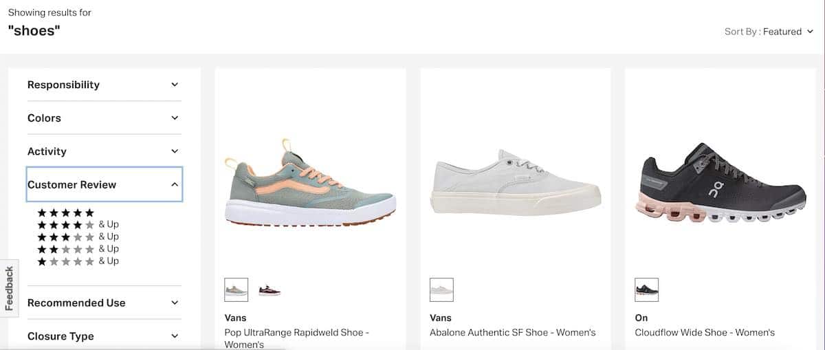 A Complete Guide to Ecommerce Faceted Search
