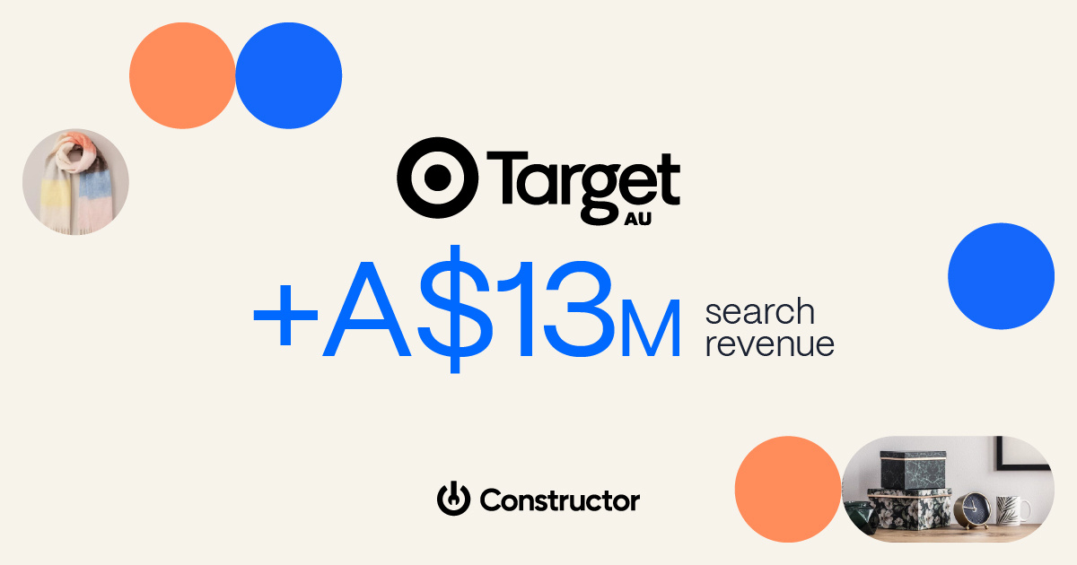 Target Australia Grows Search Revenue by $13M with Constructor